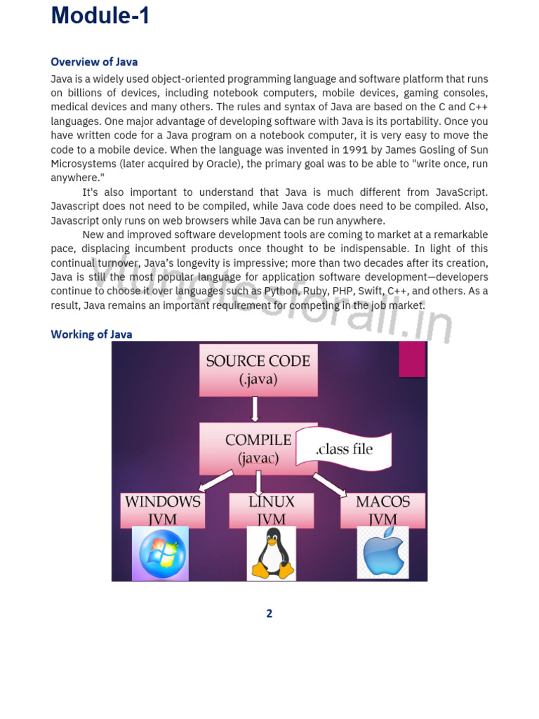 Module 1 | PDF | Object Oriented Programming | Abstraction (Computer Science)