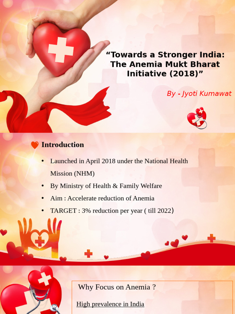 Anemia Mukt Bharat | PDF | Anemia | Human Pregnancy