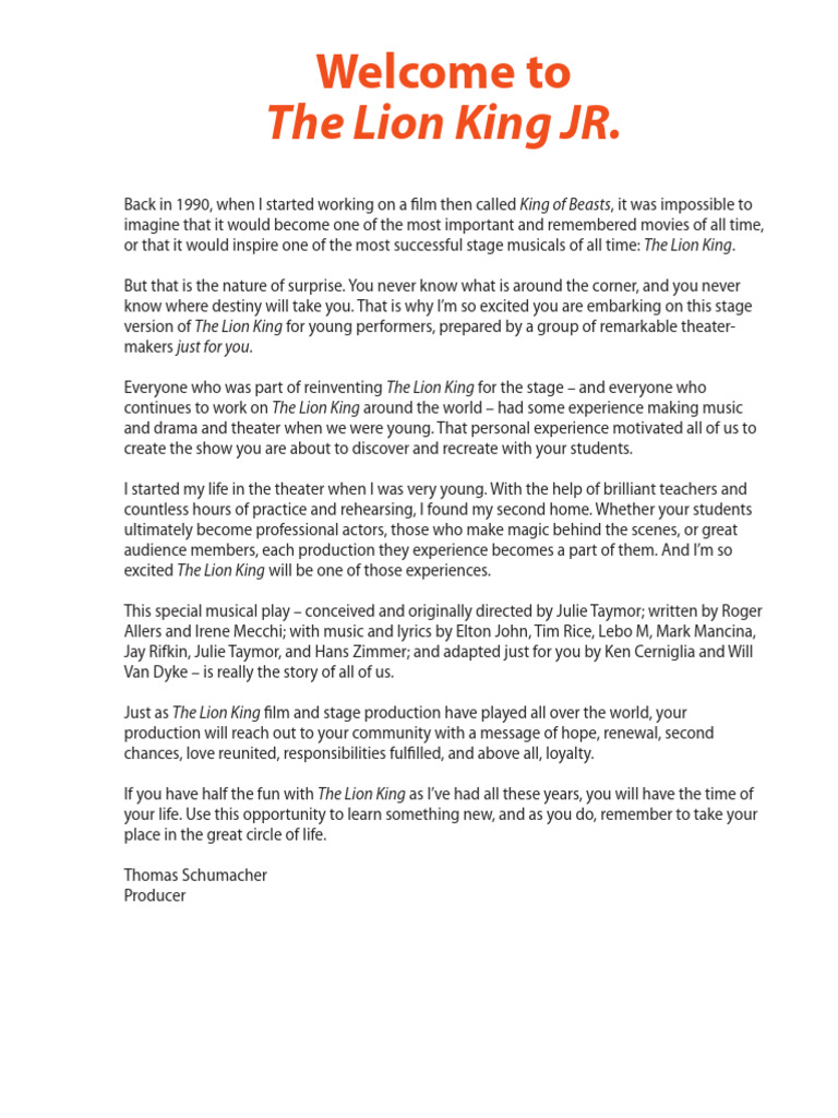 Student Welcome Letter | PDF