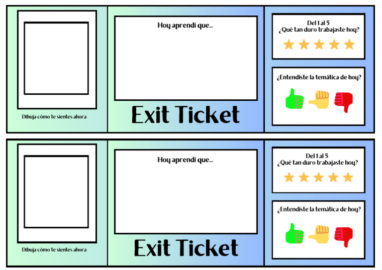 Exit Ticket | PDF