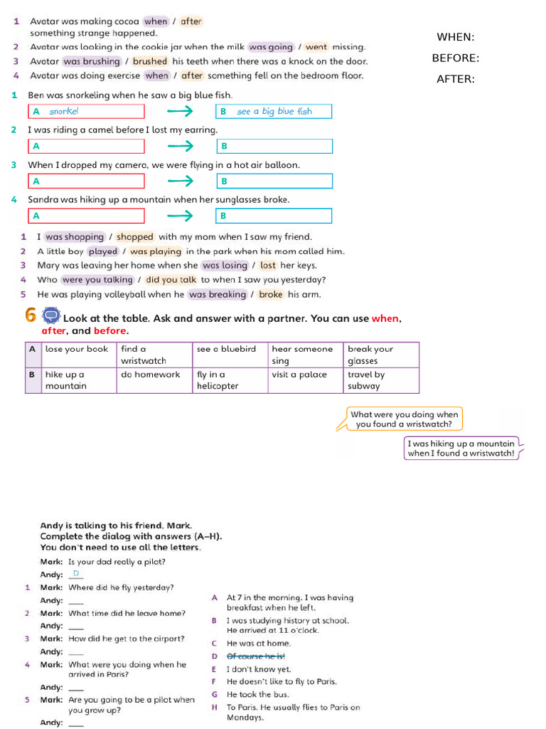 Unit 6 Past Simple and Continuous and Certainty Modals | PDF