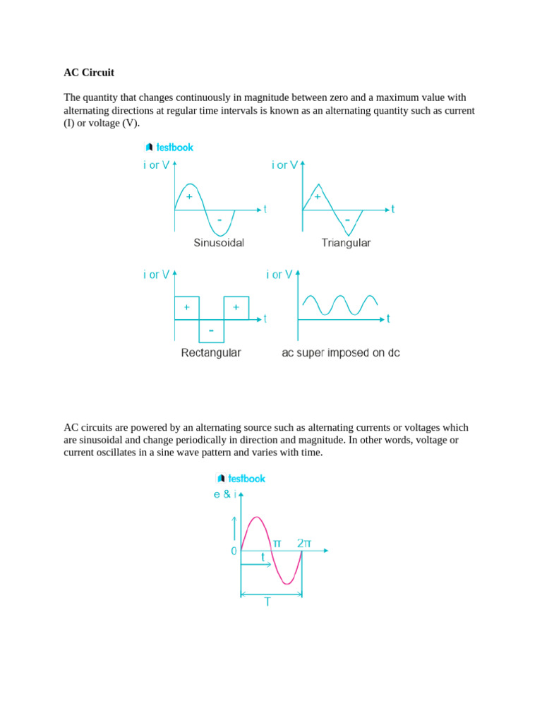 Lecture Note of AC Circuit, Complex J, Admittance and Susceptance | PDF ...