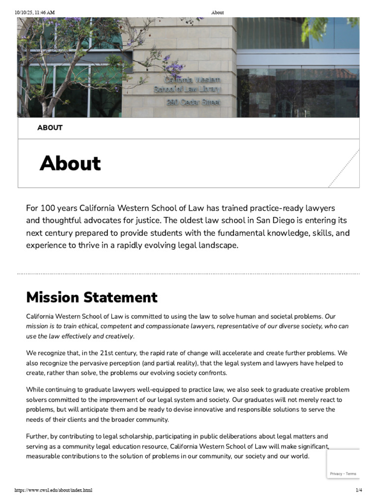California Western | PDF
