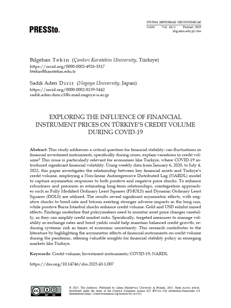 Exploring The Influence of Financial Instrument PR | PDF | Inflation ...