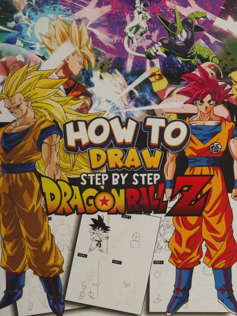 How to Draw Dragon Ball Z_Super Characters_ Learn to Draw -- United ...