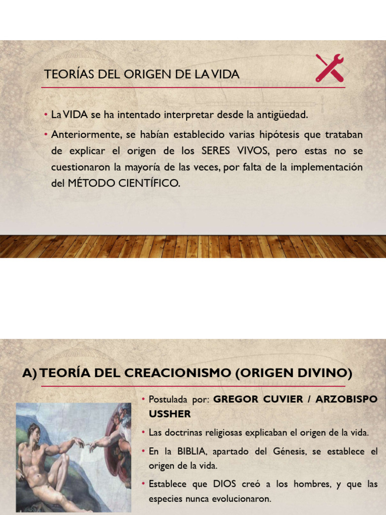 Teorías sobre el Origen de la Vida | PDF | Abiogénesis | Science