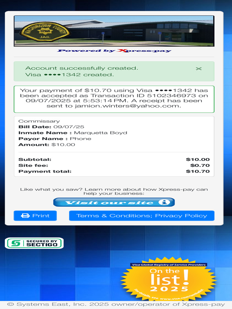 Xpress-pay Transaction Receipt Details | PDF