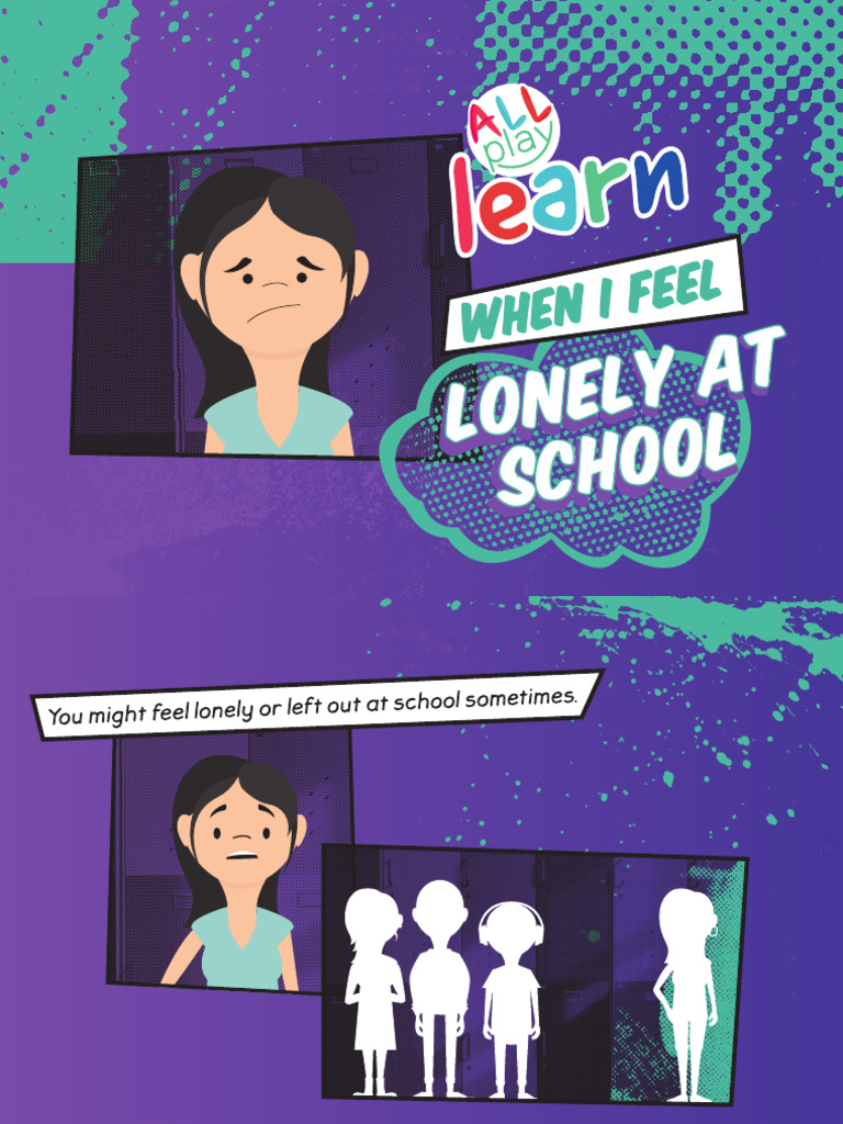 AllPlay Learn Secondary Story When I Feel Lonely at School Simple ...