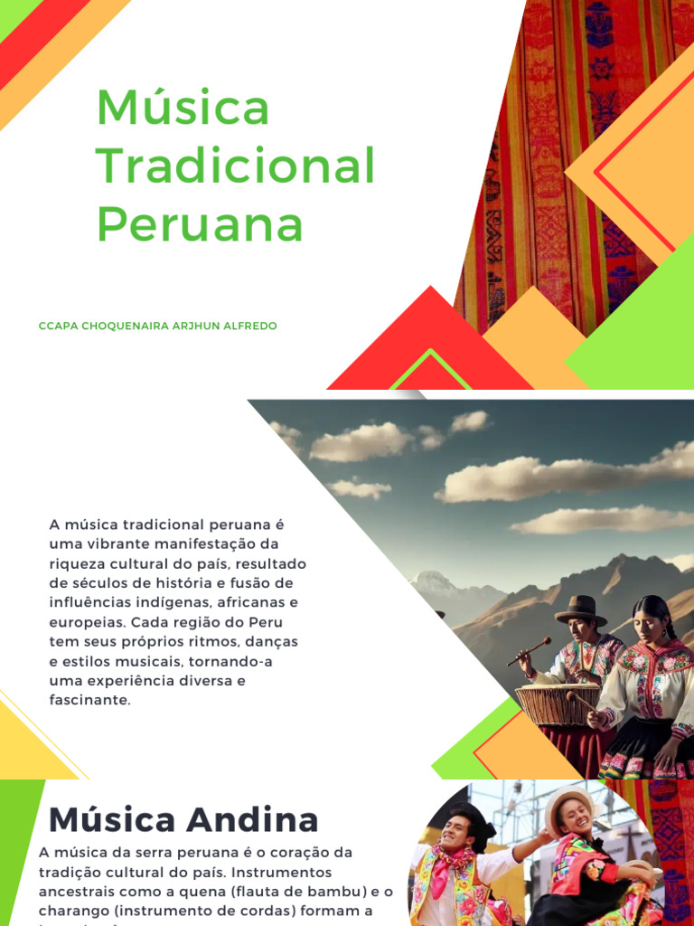 Música Tradicional Peruana: Ritmos e Instrumentos | PDF