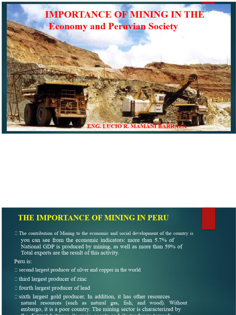 Importance of Mining in The Economy and | PDF | Sustainability | Mining