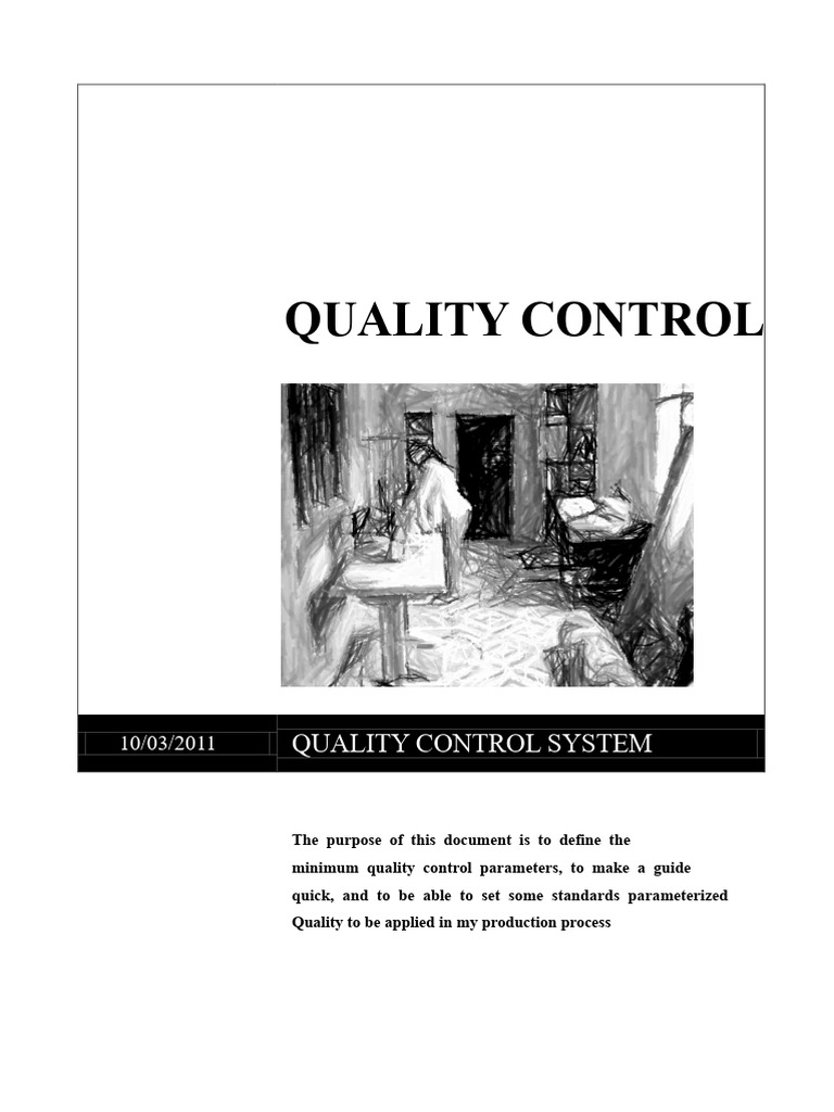Quality Control of Finished Garments | PDF | Seam (Sewing) | Quality ...