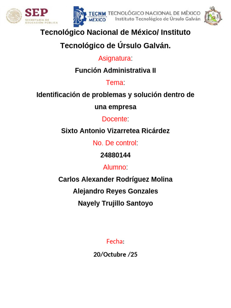 Equipo Nayeli Trujillo Santoyo, Alejandro Reyes Gonzalez, Carlos Rodriguez Molina | PDF | Toma ...