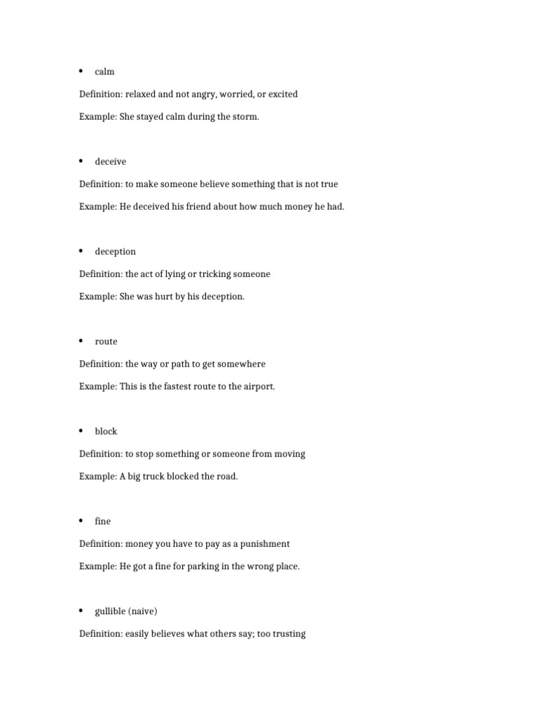 Vocabulary Describing Colleagues | PDF