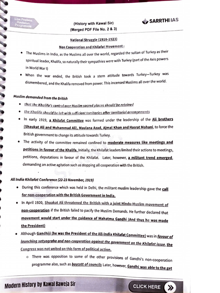 National Struggle | PDF | Mahatma Gandhi | Indian National Congress