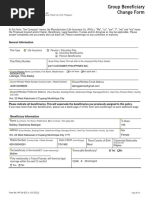 Beneficiary Declaration Form J450 | PDF