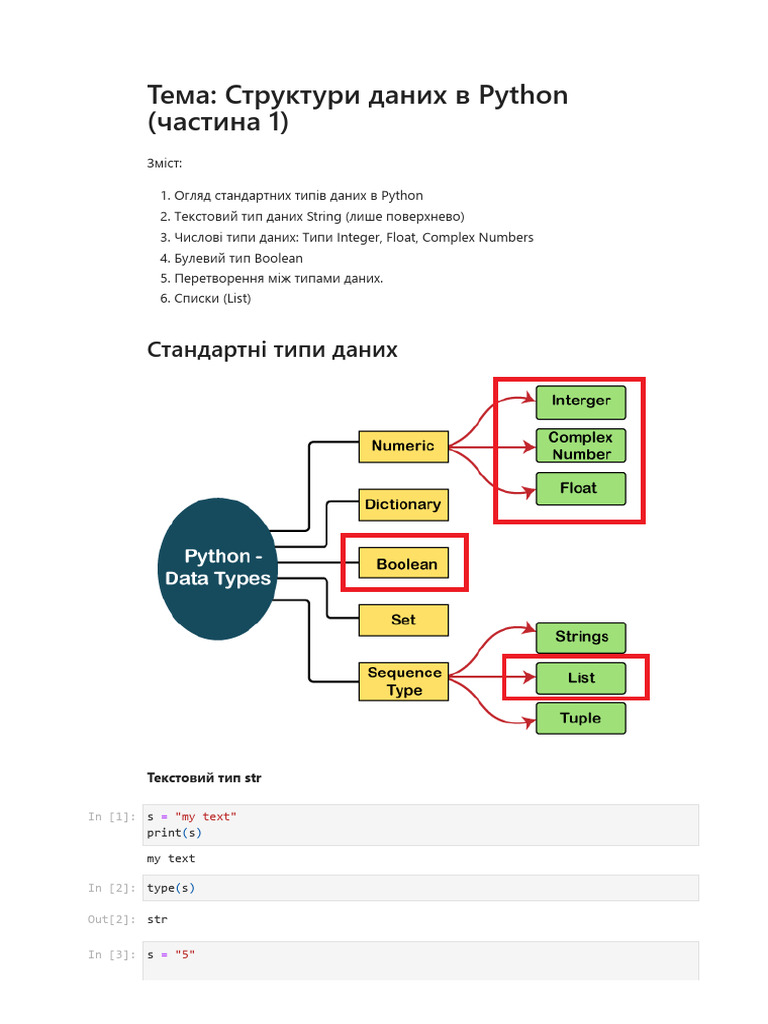 L2 - DataTypes (5) - JupyterLab | PDF