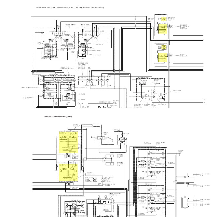 Hydraulic Plan Implement and Direction WA1200-3 JAPAN | PDF