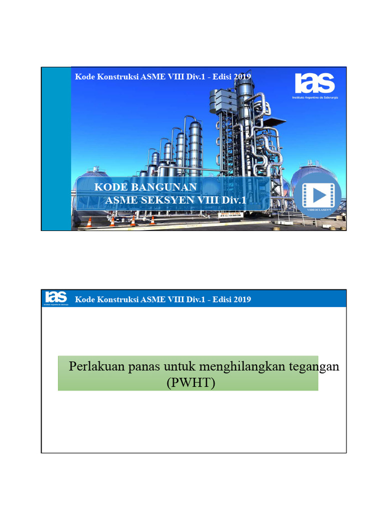 Videokelas N°5 - Perlakuan Panas Untuk Mengurangi Tegangan (PWHT) PDF | PDF