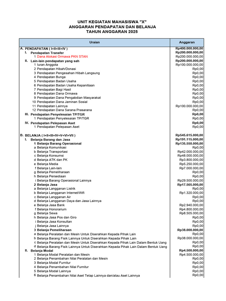Sample Apb Ukm X | PDF