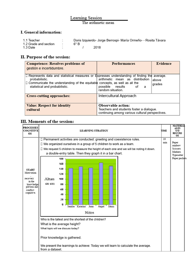 Understanding Arithmetic Mean in 6th Grade | PDF | Average | Learning
