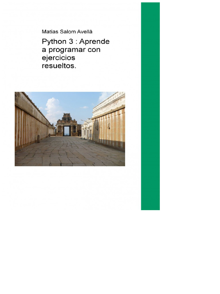 Ebook em PDF Python 3 Aprenda A Programar Com Exercícios Resolvidos PDF | PDF | Python ...