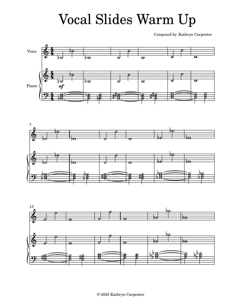 Vocal Slides | PDF