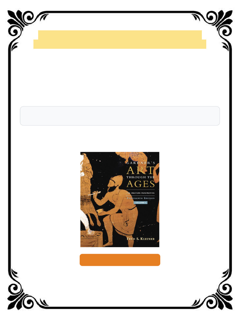 Gardner's Art Through The Ages: The Western Perspective, Volume I 13th ...