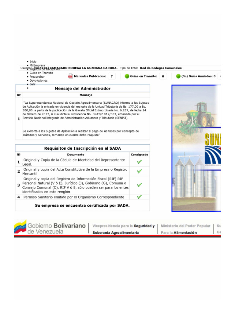 Sica - Camacaro Bodega La Guzmana Carora 2 | PDF