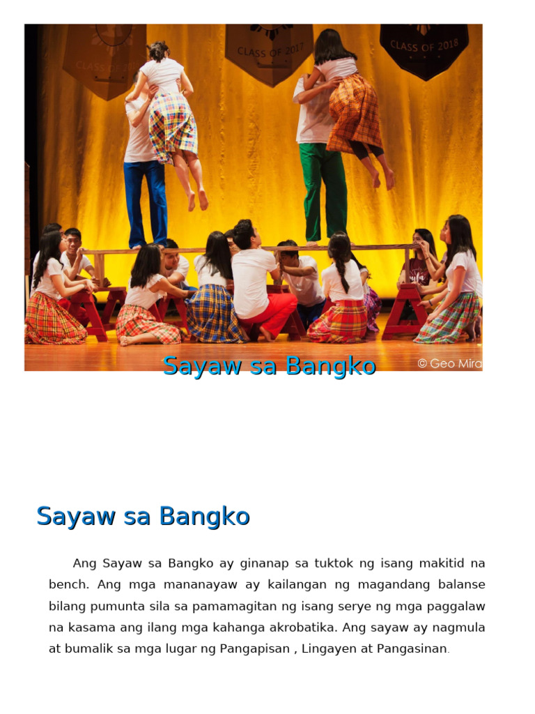Mga Katutubong Sayaw NG Bisaya | PDF