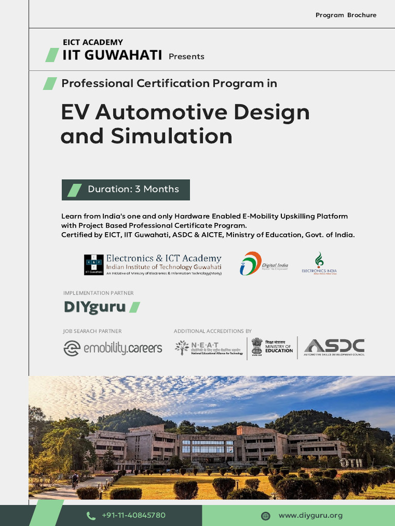 EV Automotive Design Certification Program | PDF | Finite Element ...
