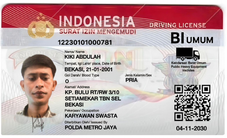 Sim b1 Umum Kiki Abdulah (04 Nov 2025) Png. | PDF