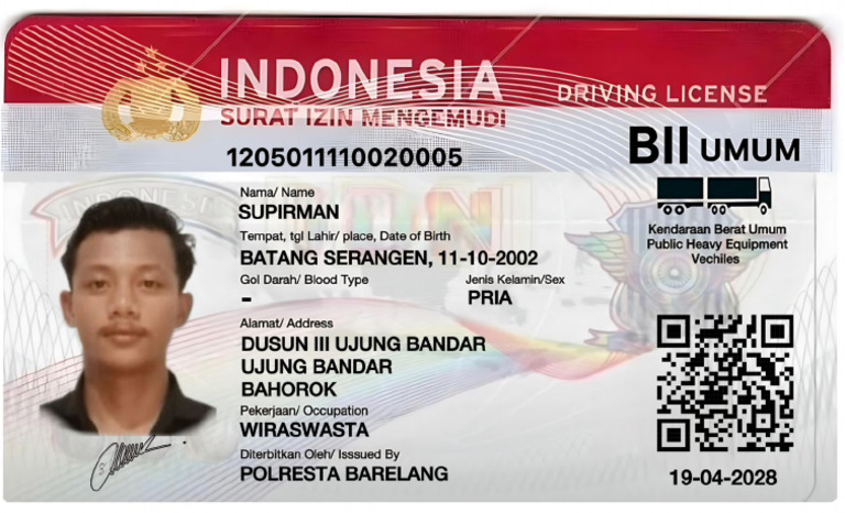 Sim b2 Umum Supirman (03 Nov 2025) Png. | PDF