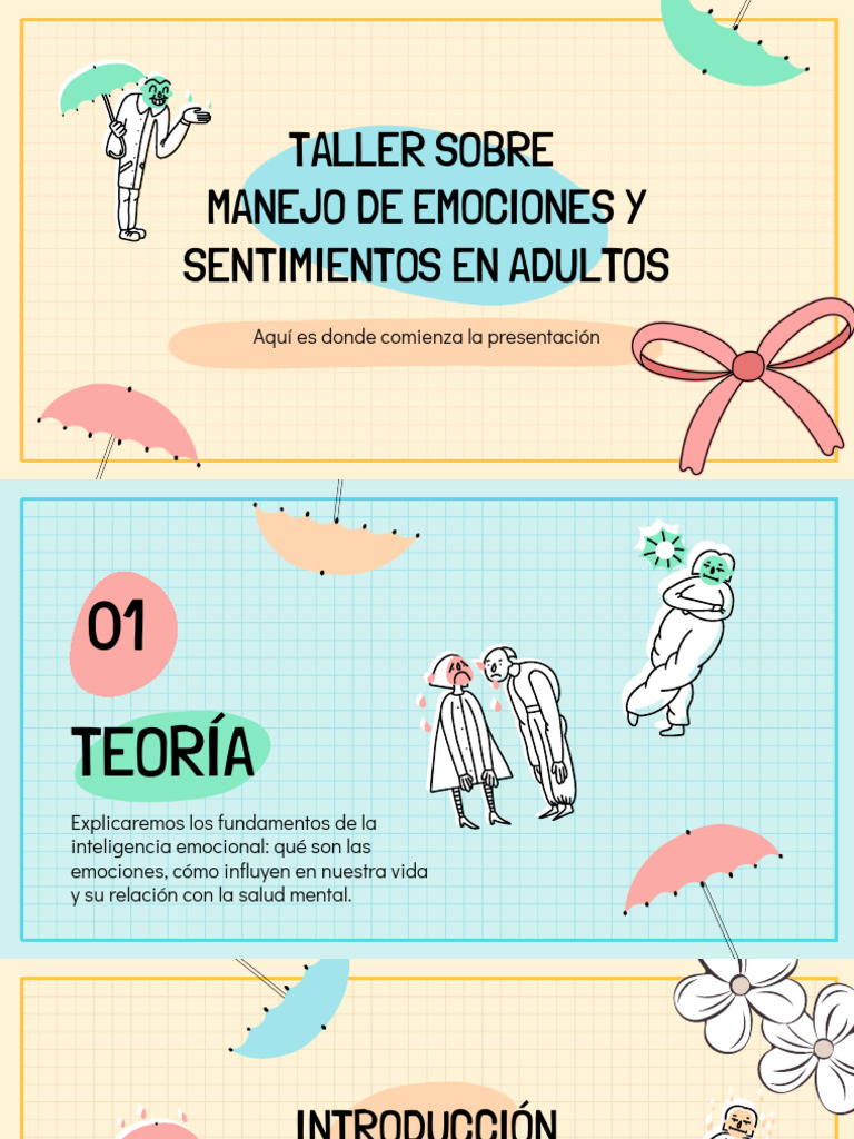 Taller Sobre Manejo de Emociones y Sentimientos | PDF | Las emociones ...