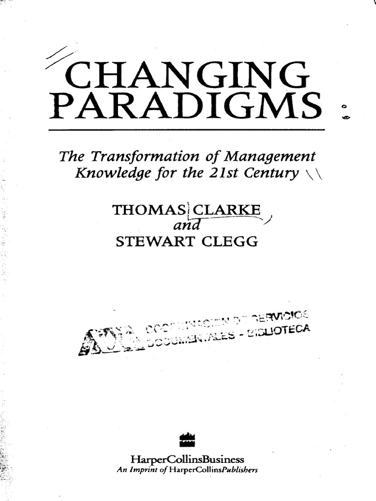 Clarke - Changing Paradigms - 1 | PDF