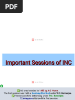 Key INC Sessions and Presidents | PDF | Indian National Congress ...