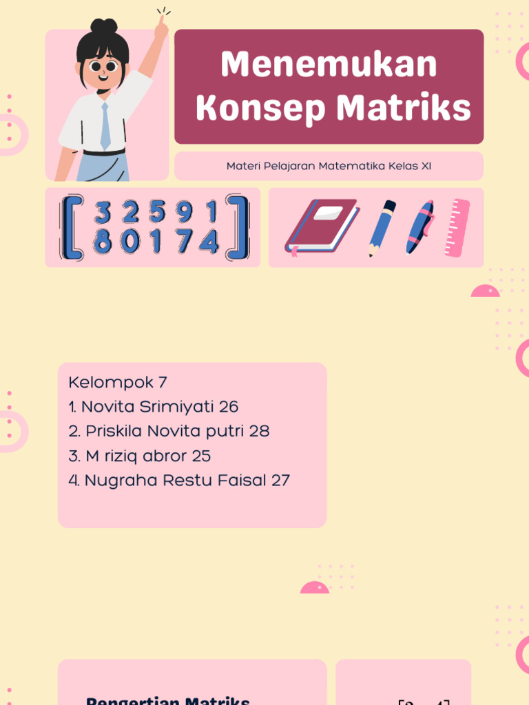 Panduan Lengkap Jenis-Jenis Matriks | PDF