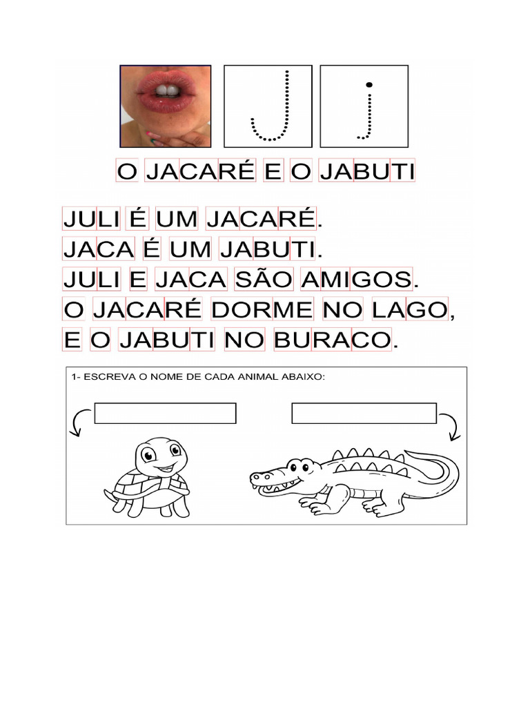 Letra J | PDF