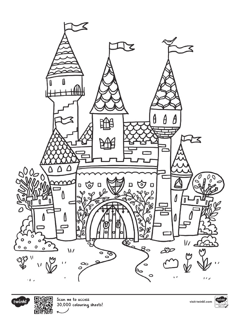 t t 2544874 Fairy Tale Colouring Sheets Ver 4 | PDF