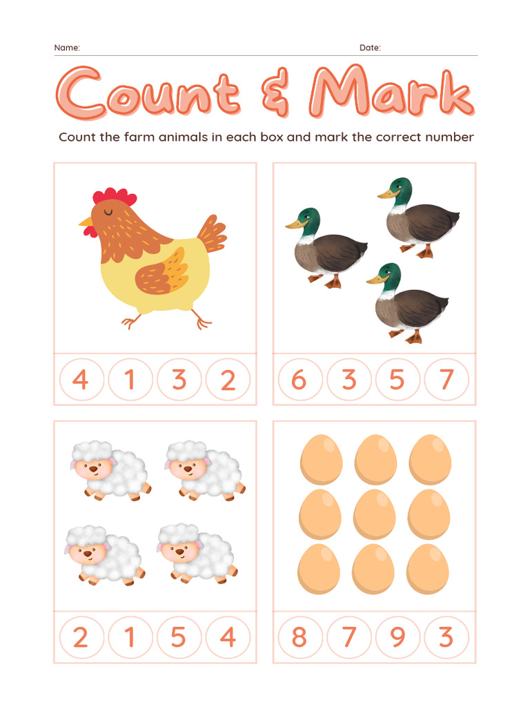 Count & Mark Data Analysis | PDF