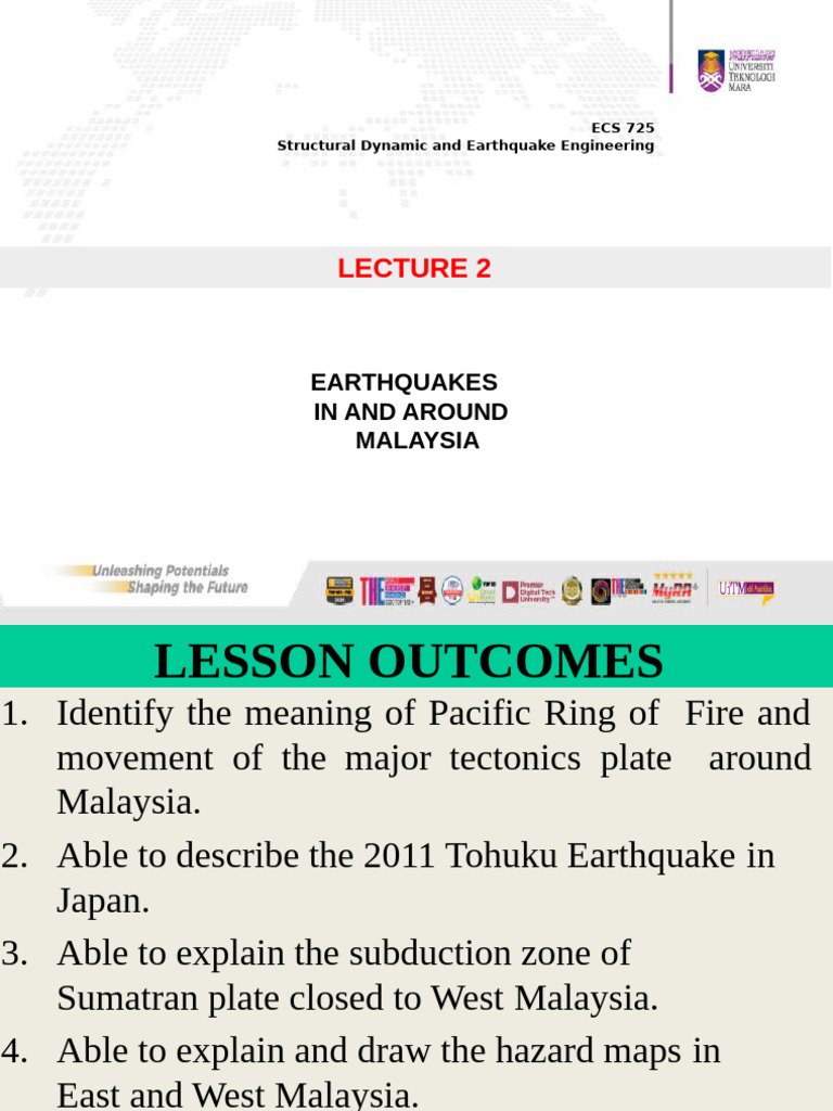 Lecture 2 (Earthquake Around and in Malaysia) | PDF | Earthquakes | Geology