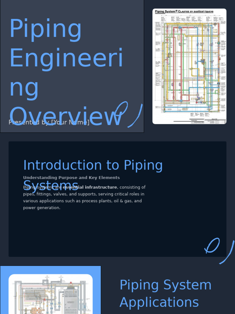 Piping Engineering: Key Concepts & Standards | PDF | Pipe (Fluid ...
