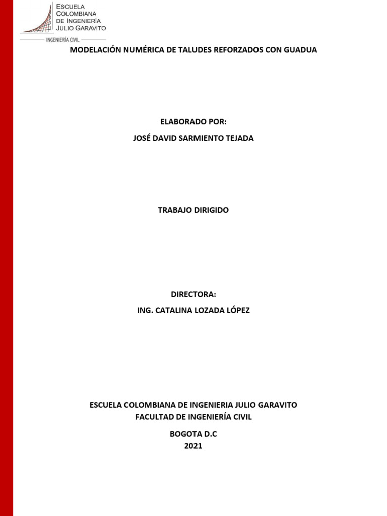 Modelación de Taludes con Guadua | PDF | Evapotranspiración | Humedad