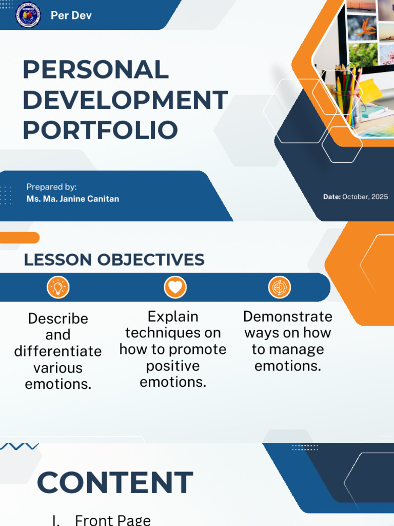 Personal Development Portfolio Pdf