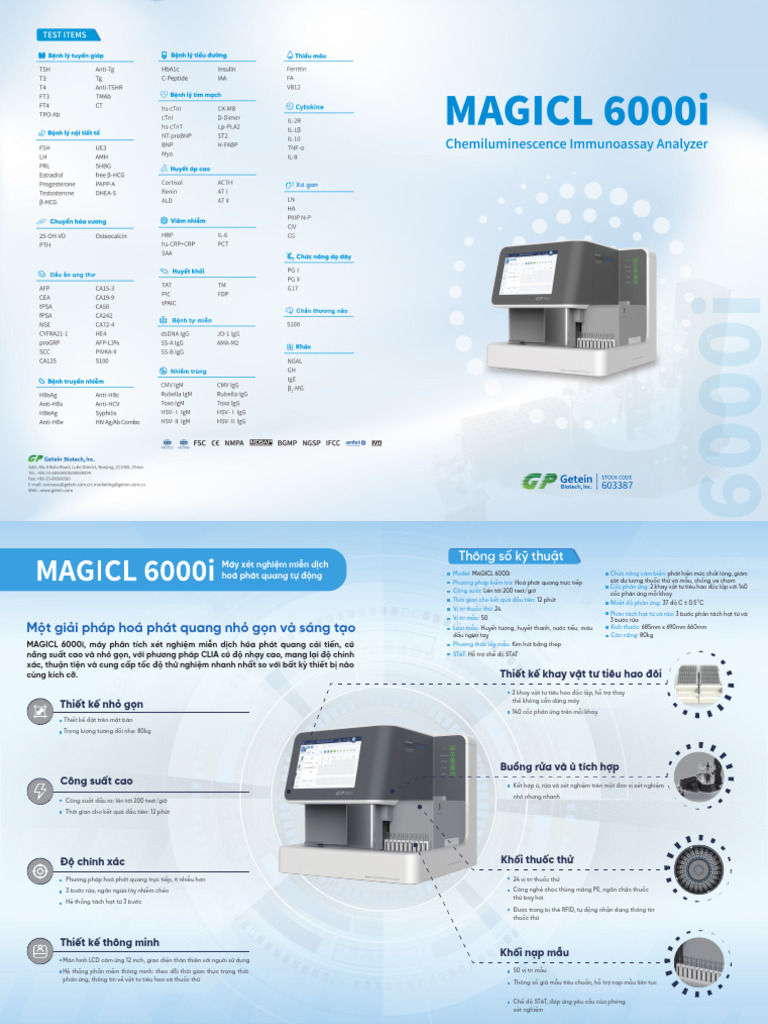 Brochure MAGICL 6000i Vie - Edit | PDF