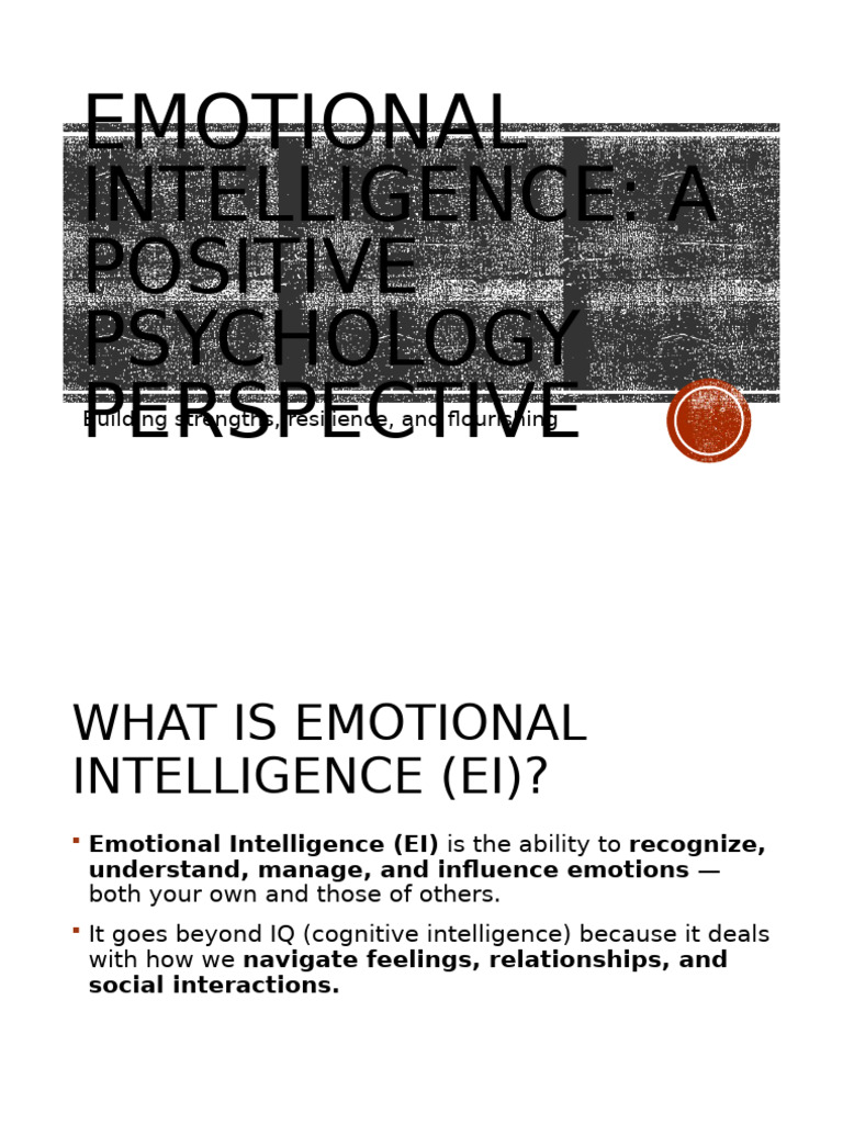 Understanding Emotional Intelligence Essentials | PDF | Emotional ...
