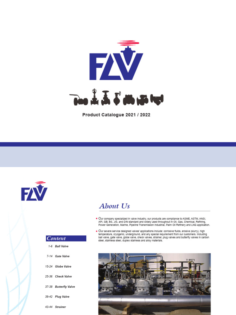 Valve Product Catalogue 2021-2022 | PDF | Valve | Stainless Steel
