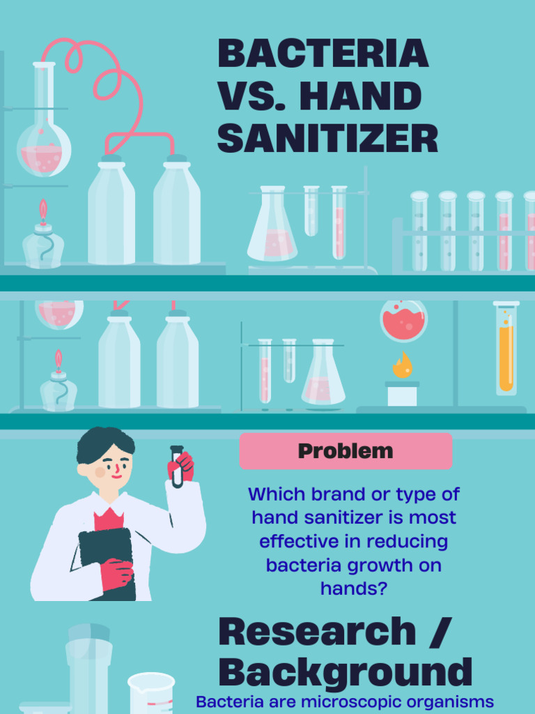 Bacteria Vs Hand Sanitizer Experiment Grade 7 | PDF | Disinfectant ...