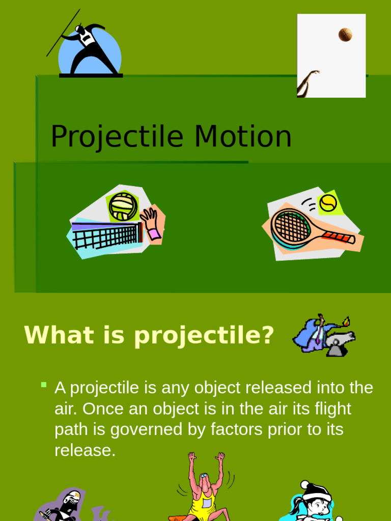Projectile Motion | PDF