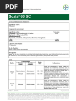 Ficha Técnica del Fungicida Furtivo 250 SC | PDF | Pesticida | Agua