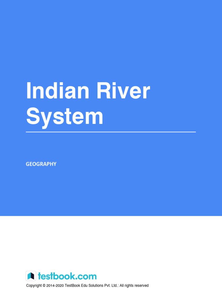 Indian River System - Study Notes by Sourav | PDF | Indus River ...